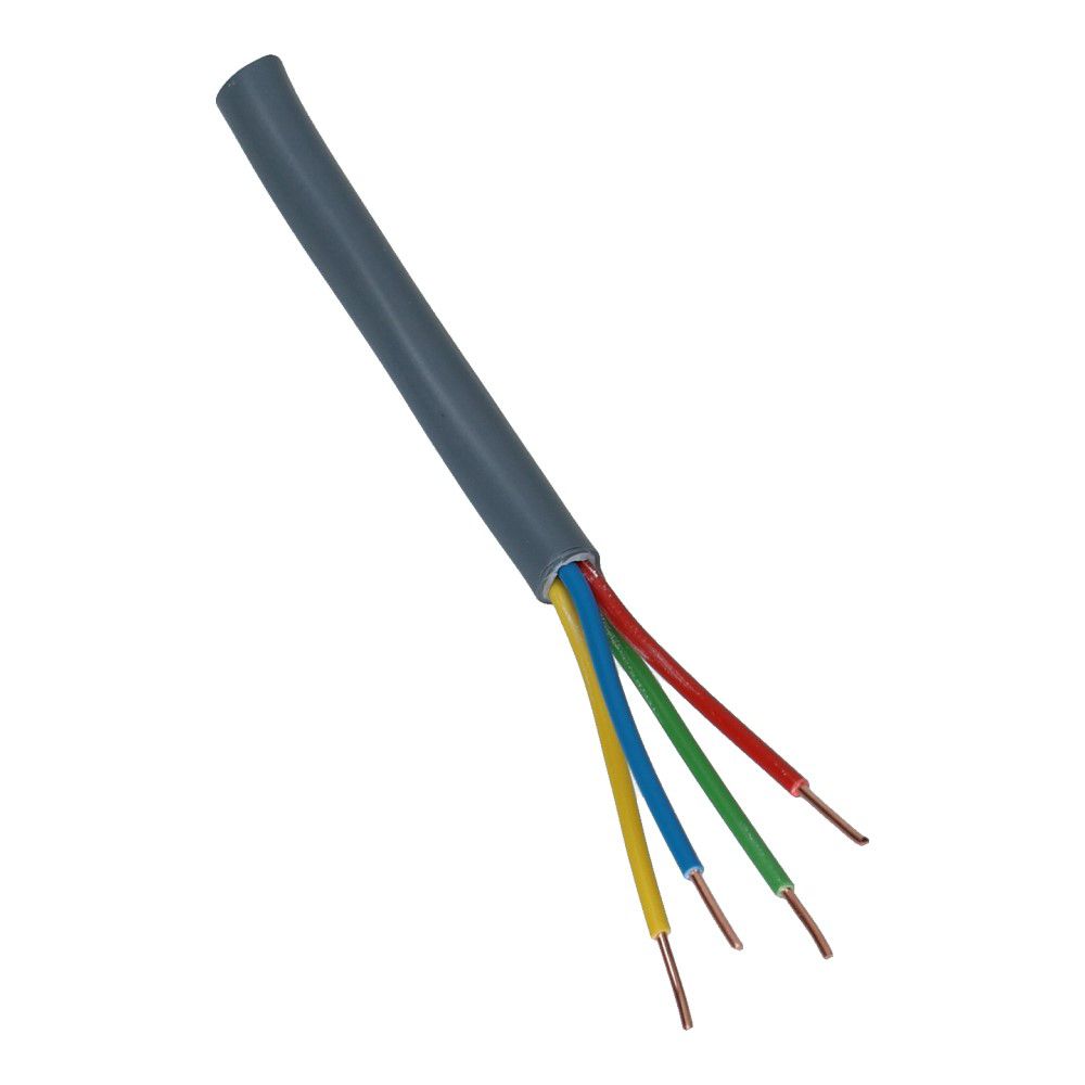 Signaalkabel 4x0.8mm² grijs Dca - 100 meter