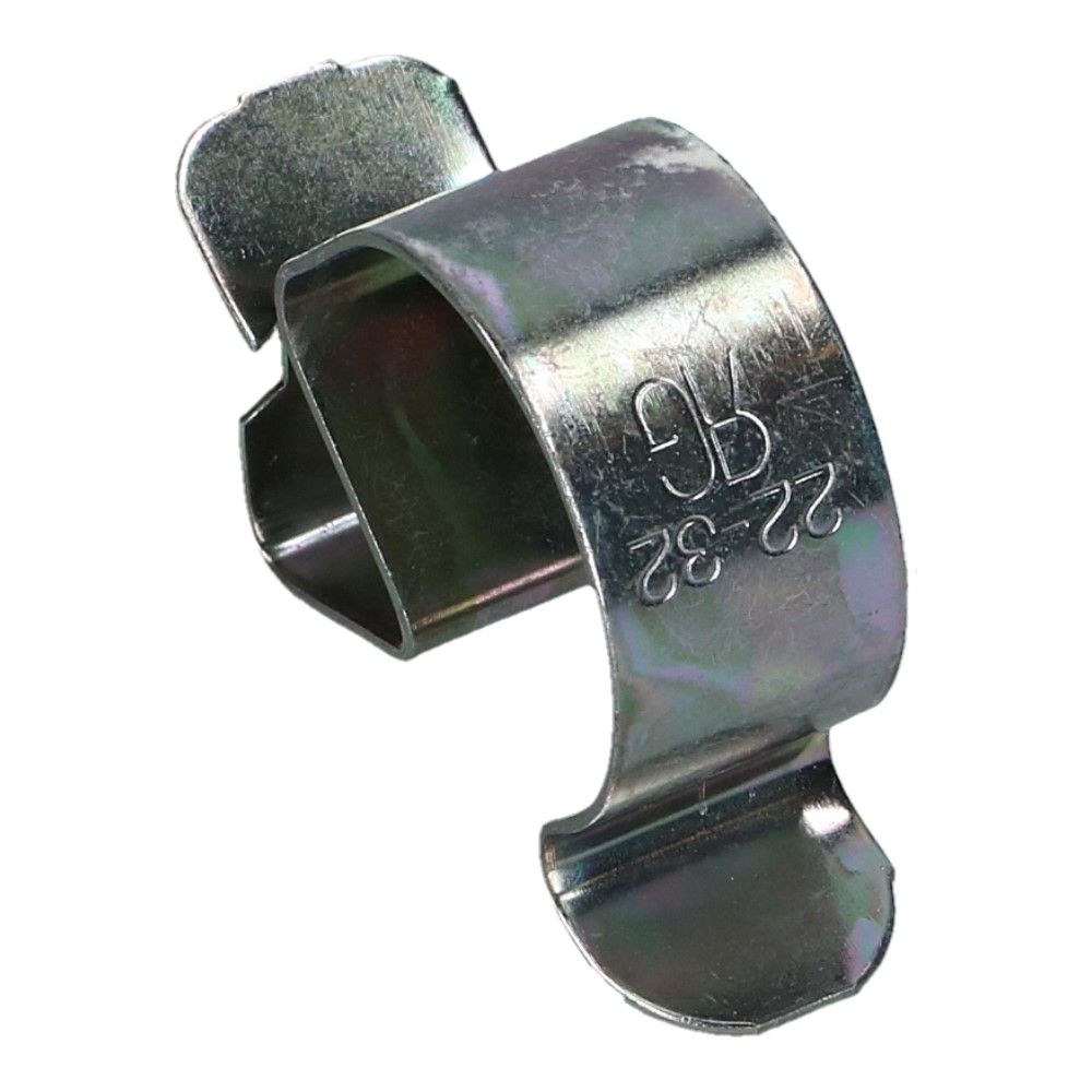 Spantklem voor buis 22-32mm flens 8-12mm - 100 stuks