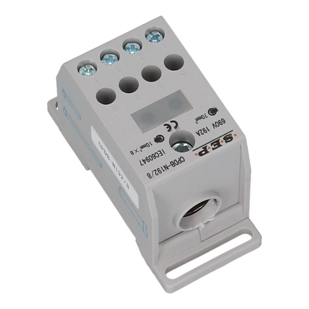 Aftakklem CPDB 192A 1x70mm² 8x10mm²