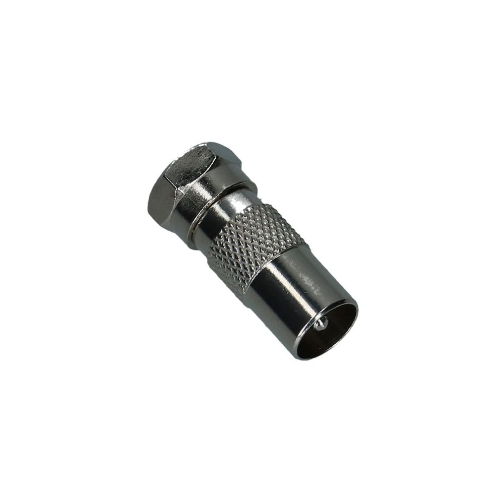 Coax f-connector coax IEC male-male