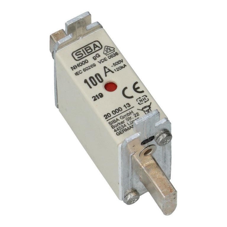 Mespatroon NH000 100A gL/gG 500V 78x20.5x42