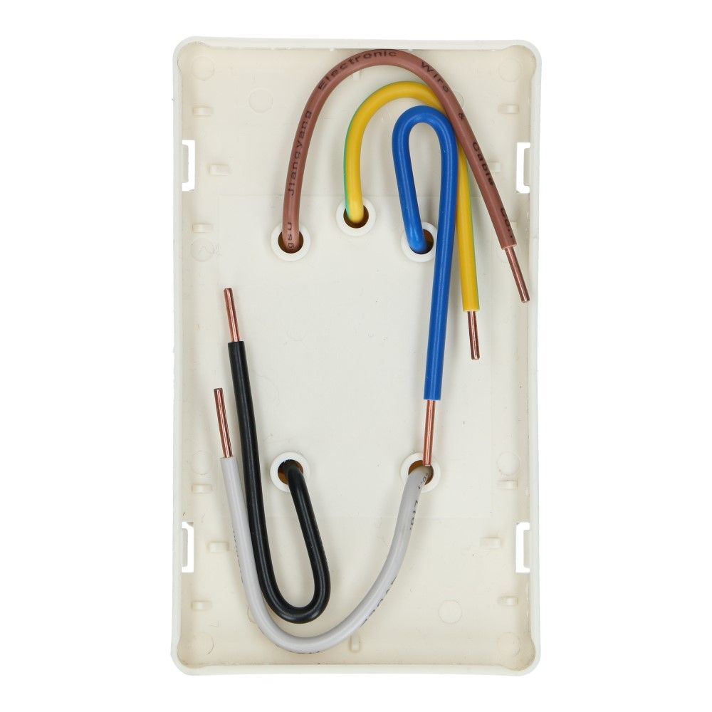 Perilex opbouw wcd met montageplaat voor lasdoos 16A