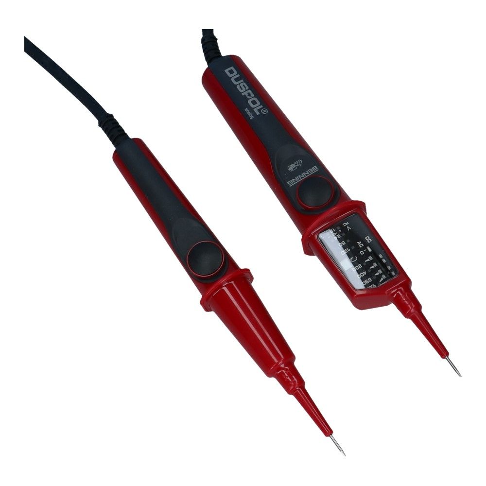 Duspol Analog 2 polig spanningstester 12-1000V AC/DC
