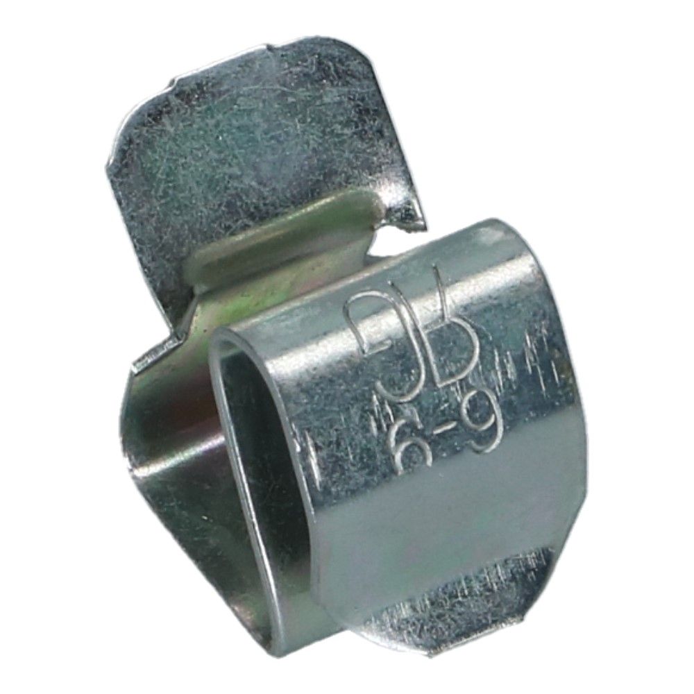 Spantklem voor buis 6-9mm flens 8-12mm - 100 stuks