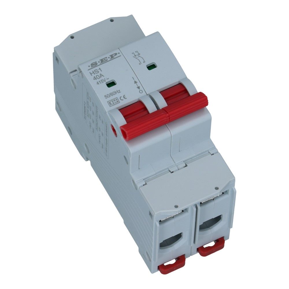 Lastscheider 2 polig 80A HS1 hoofdschakelaar