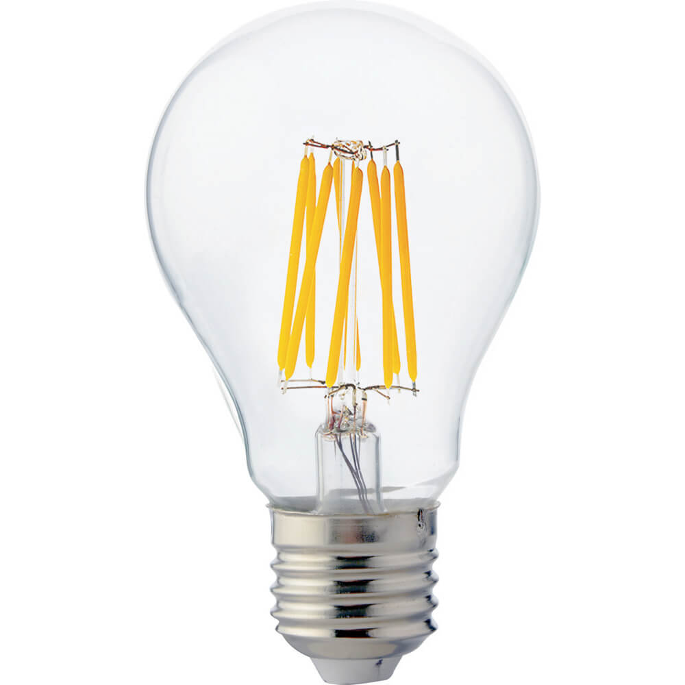LED Filament A60 gloeilamp 8W E27 230V warmwit 2700K 850 lumen