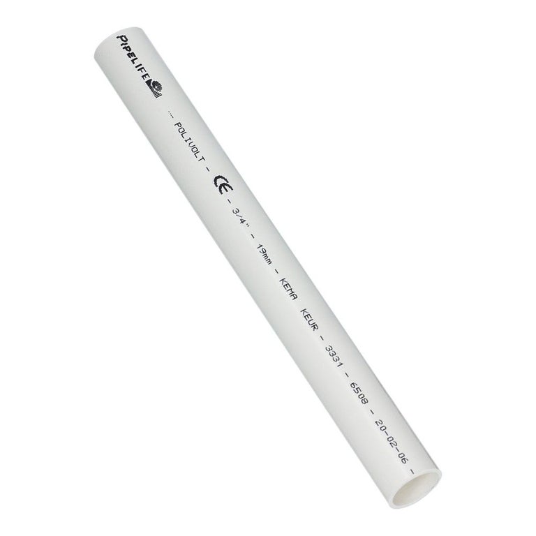 Installatiebuis PVC wit 19mm Polivolt RAL9010 lengte 4 meter - 100 meter
