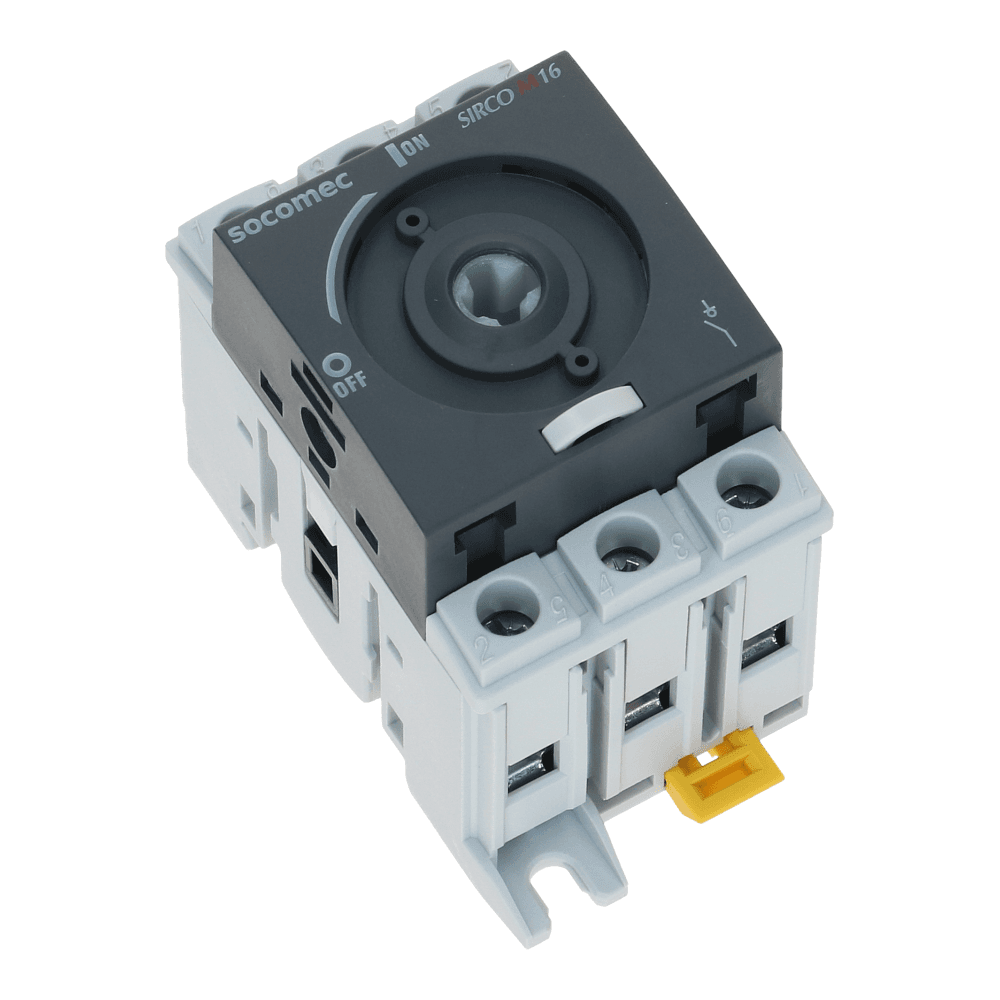 Omschakelaar frontplaat Sirco 6/8P 16-80A