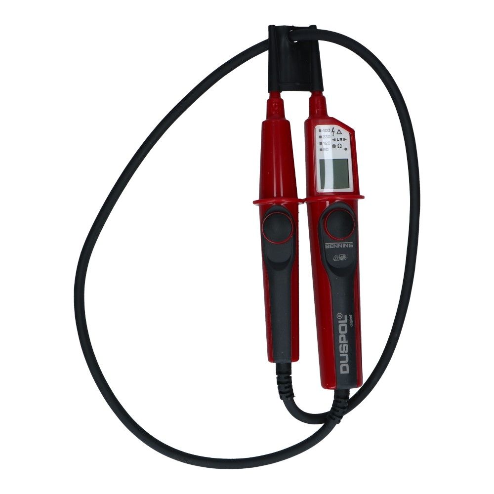 Duspol Digital 2 polig spanningstester 1-1000V AC / 1-1200V DC