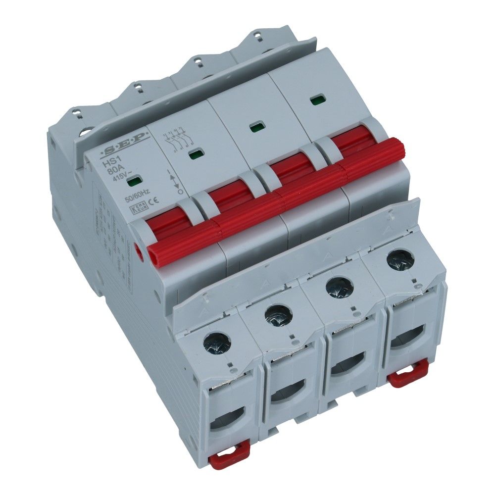 Lastscheider 4 polig 63A HS1 hoofdschakelaar