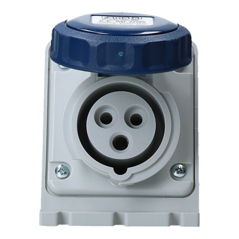 CEE female 3 polig 6H 16A IP67 wcd 220-240VAC