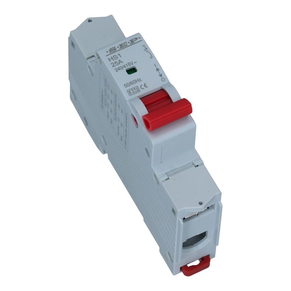 Lastscheider 1 polig 40A HS1 hoofdschakelaar