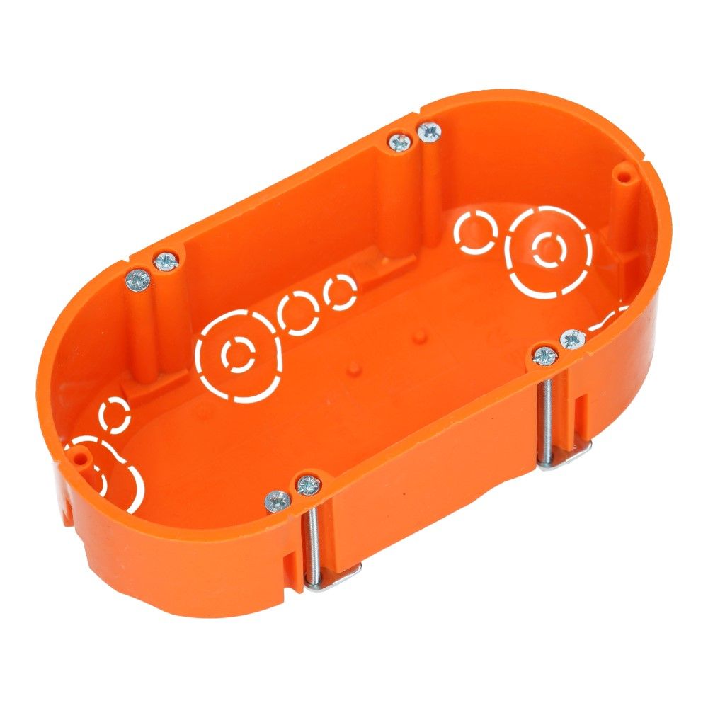 Hollewanddoos dubbel gat 68mm diep 47mm