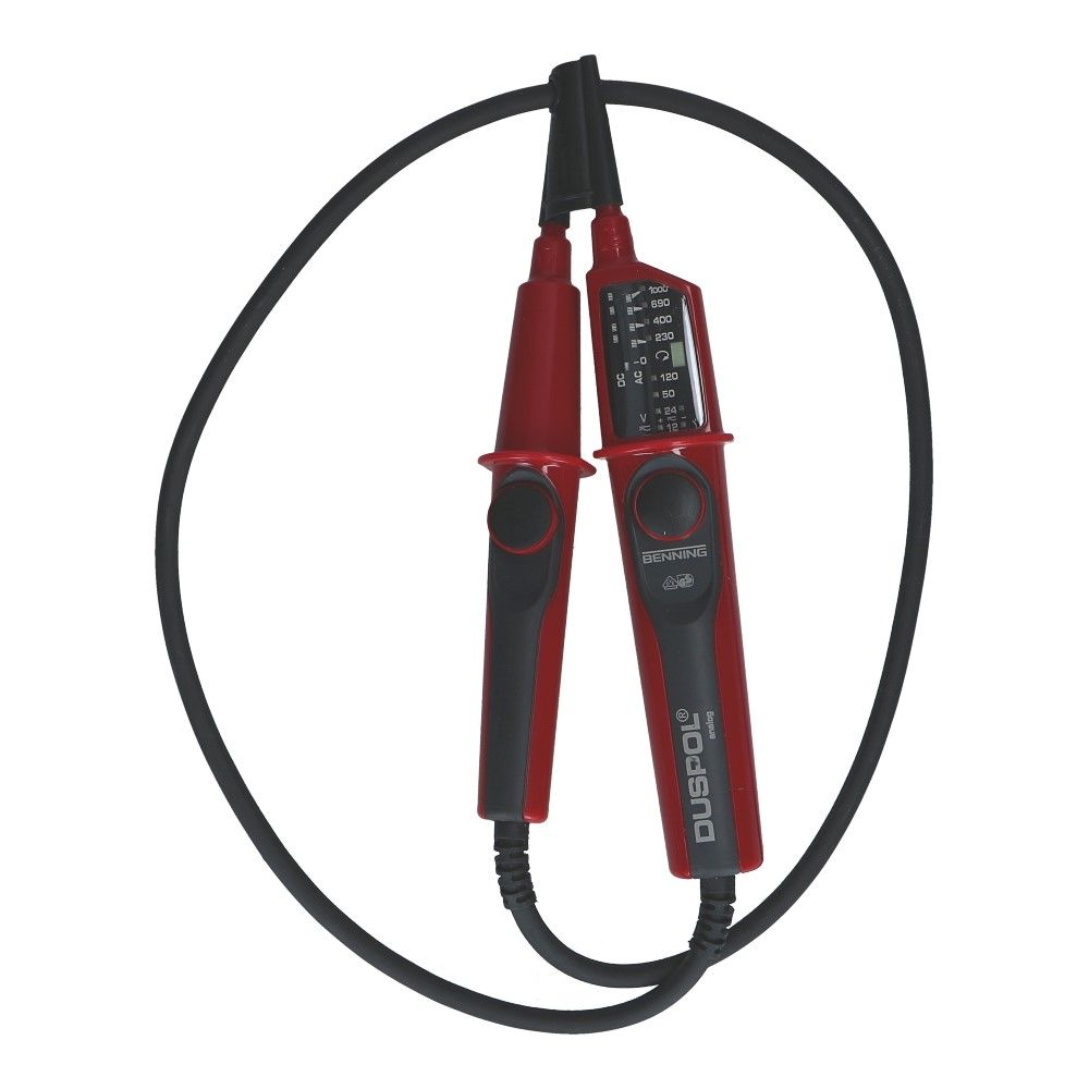 Duspol Analog 2 polig spanningstester 12-1000V AC/DC