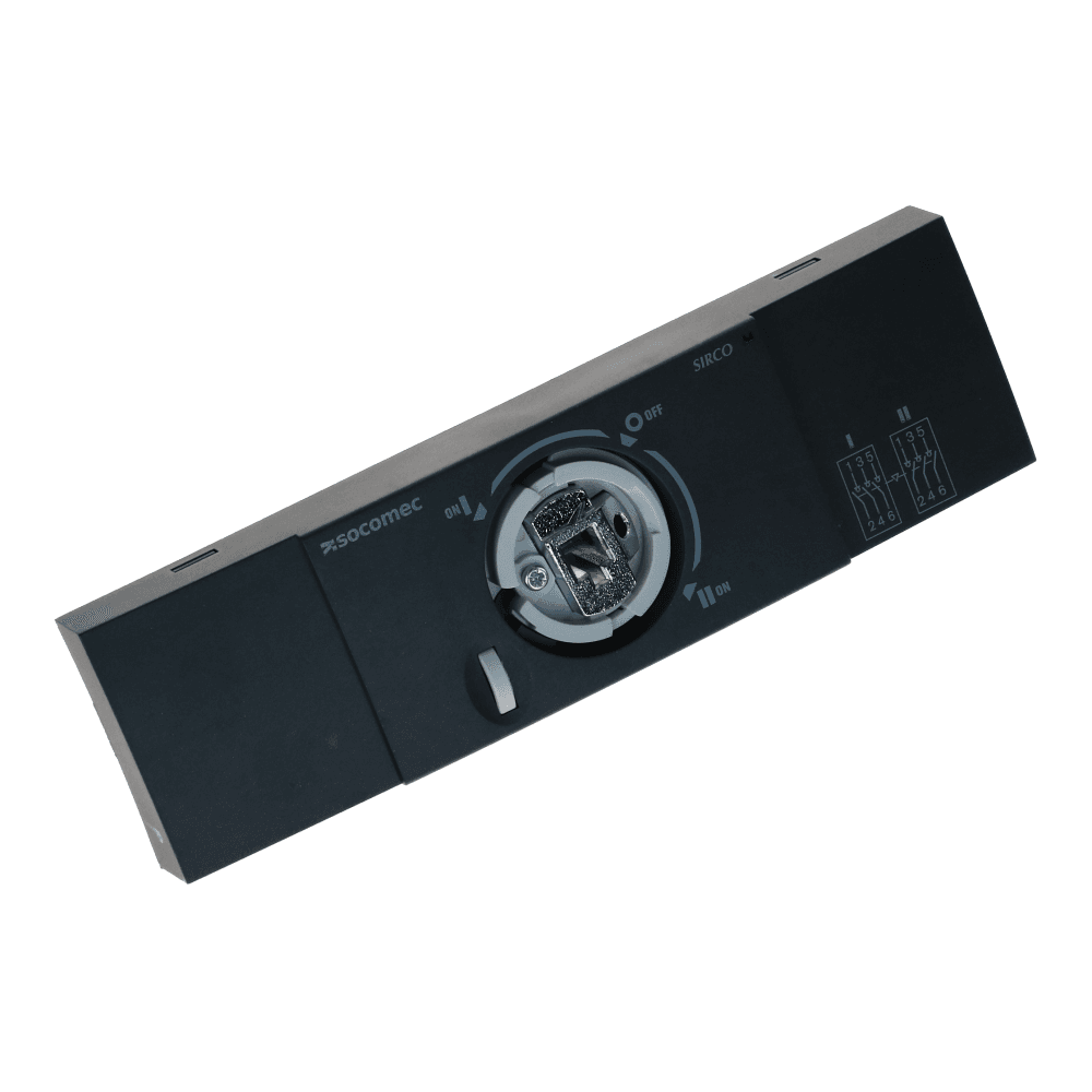 Omschakelaar frontplaat Sirco 6/8P 100-125A