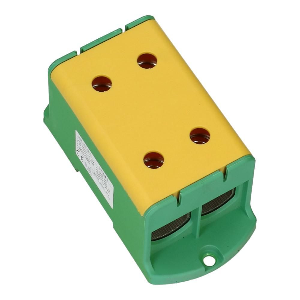 Aftakklem CK68 geel/groen 35mm² t/m 150mm² tweevoudig