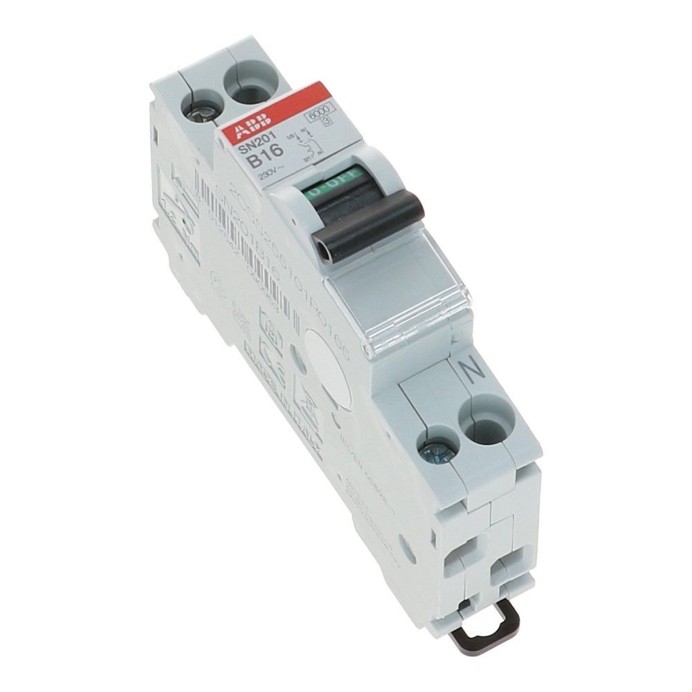 ABB Installatieautomaat 1 polig + nul C20 6kA SN 201
