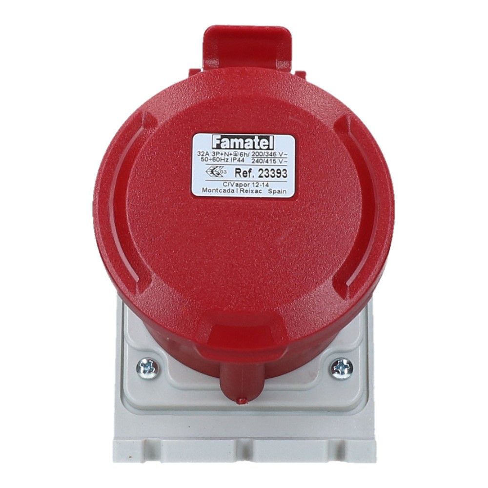 CEE female 5 polig 6H 32A IP44 wcd 380-415VAC