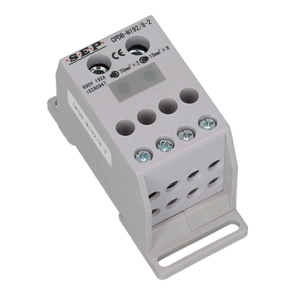 Aftakklem CPDB 192A 2x70mm² 8x10mm²