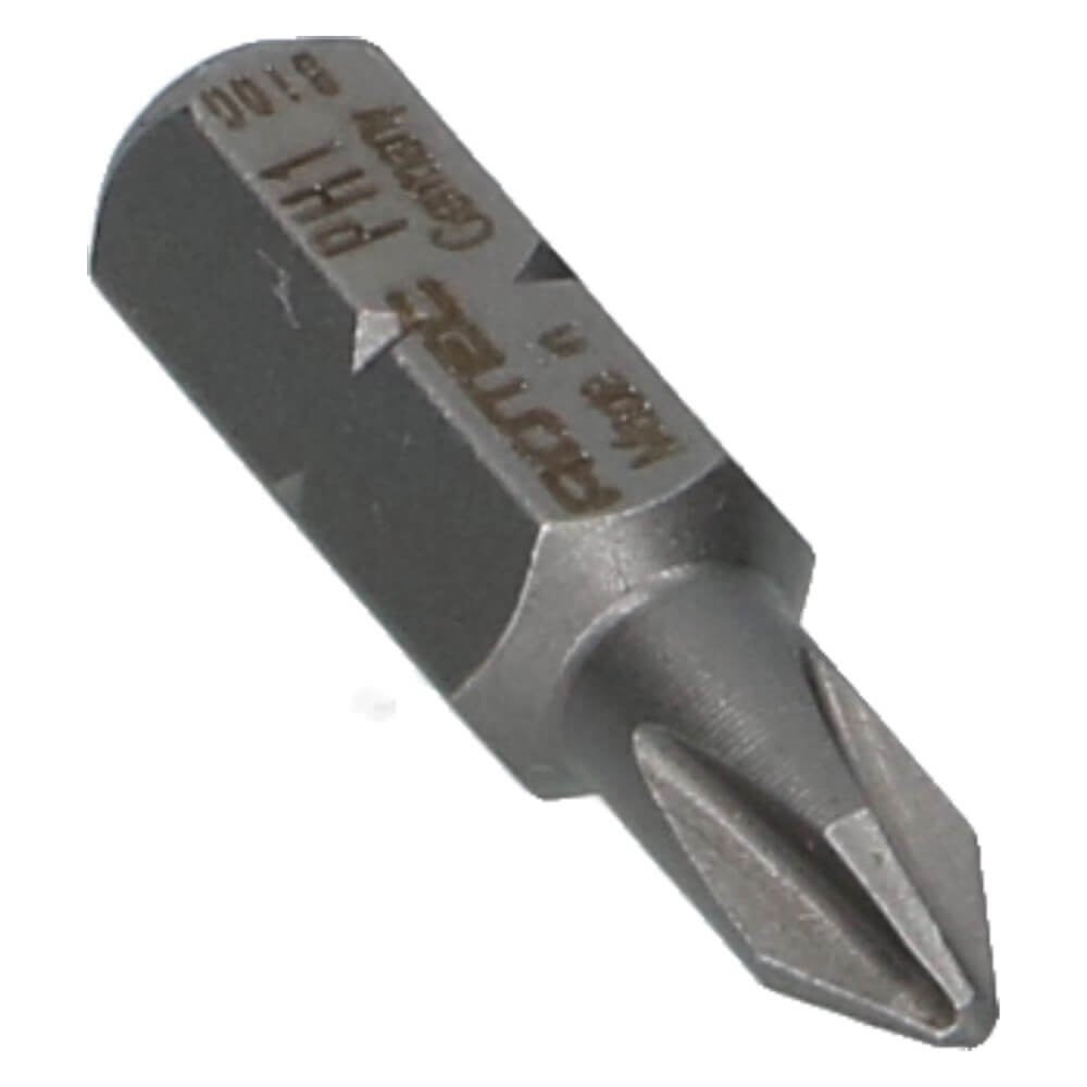 Philips bit PH1x25mm - 10 stuks